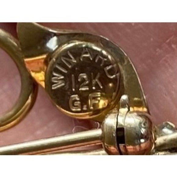 Winard | Jewelry | Vintage Winard 4k Gold Filled Flower Brooch Pin ...